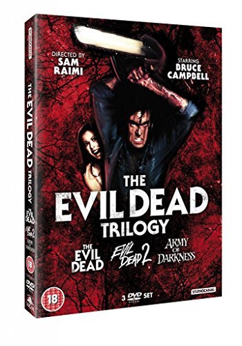 Evil Dead Complete All Movie Film DVD Trilogy Collection [3 Discs] Box ...