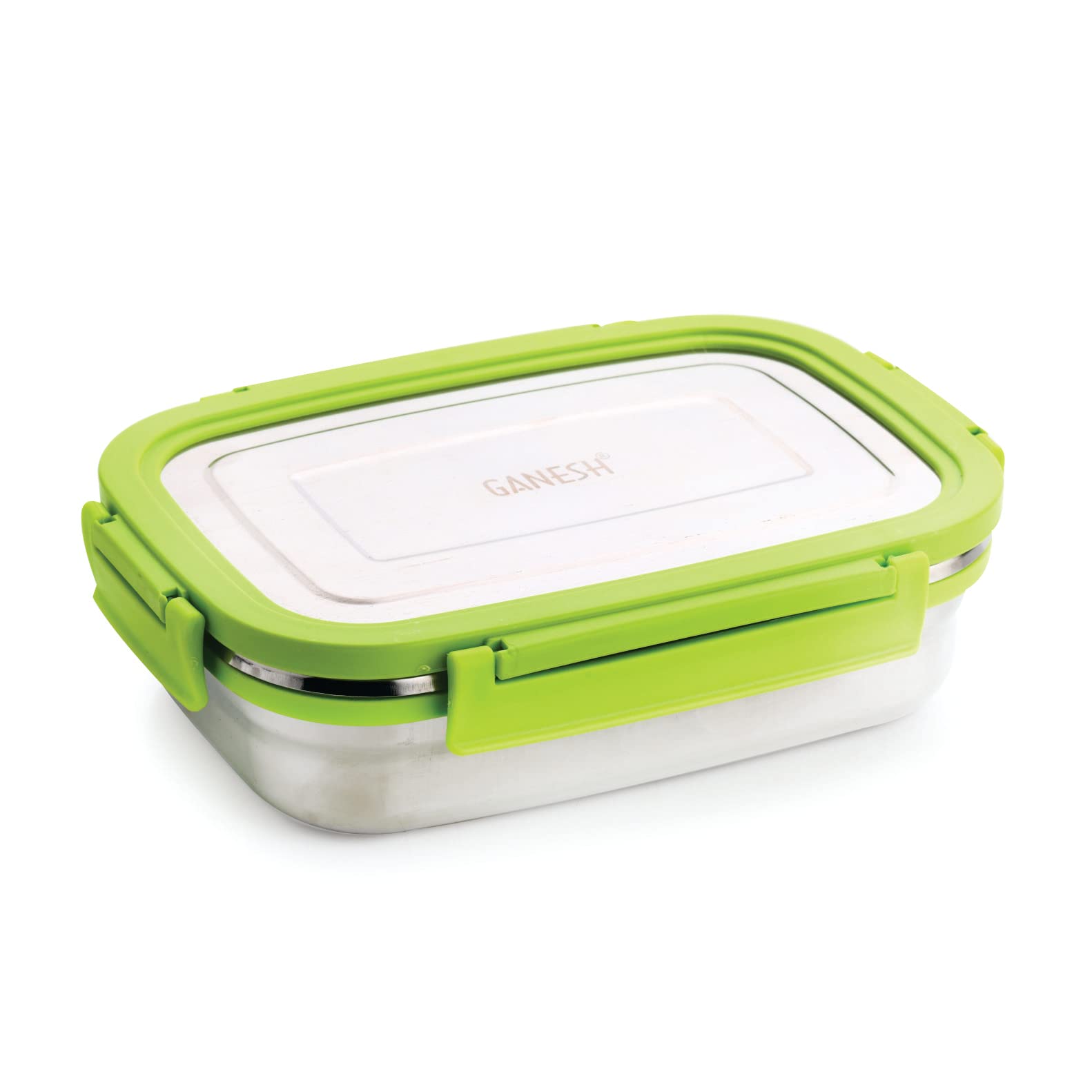 Buy GANESH Solo Junior Stainless Steel Tiffin Lunch Box Container/Dabba ...