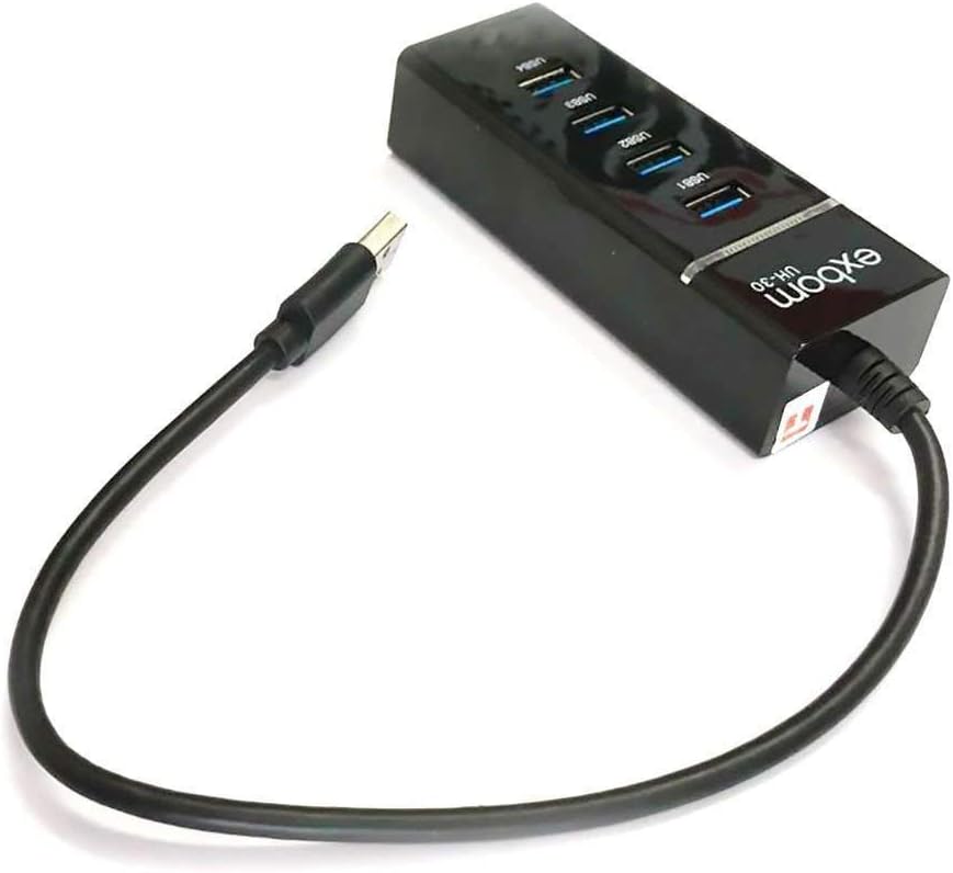 Expansor Hub Usb 3.0 4 Portas Com Led Super Rápido 5.0 Gbps,( cores ...