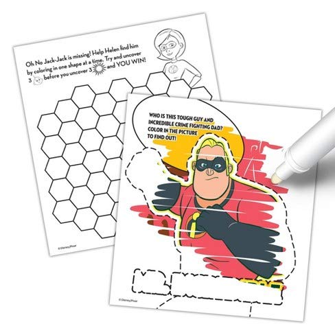 Disney Magic Ink Coloring Book Set - Bundle of 3 Imagine Ink Books for ...