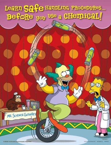 Chemistry Safety Cartoon