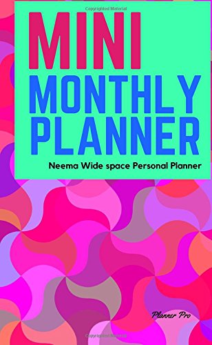 Amazon.com: Neema Mini Monthly Planner: Wide space Personal Planner/At ...