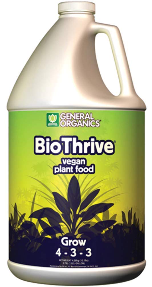 Amazon.com: General Organics BIOTHRIVE GROW 1 Gallon : Patio, Lawn & Garden