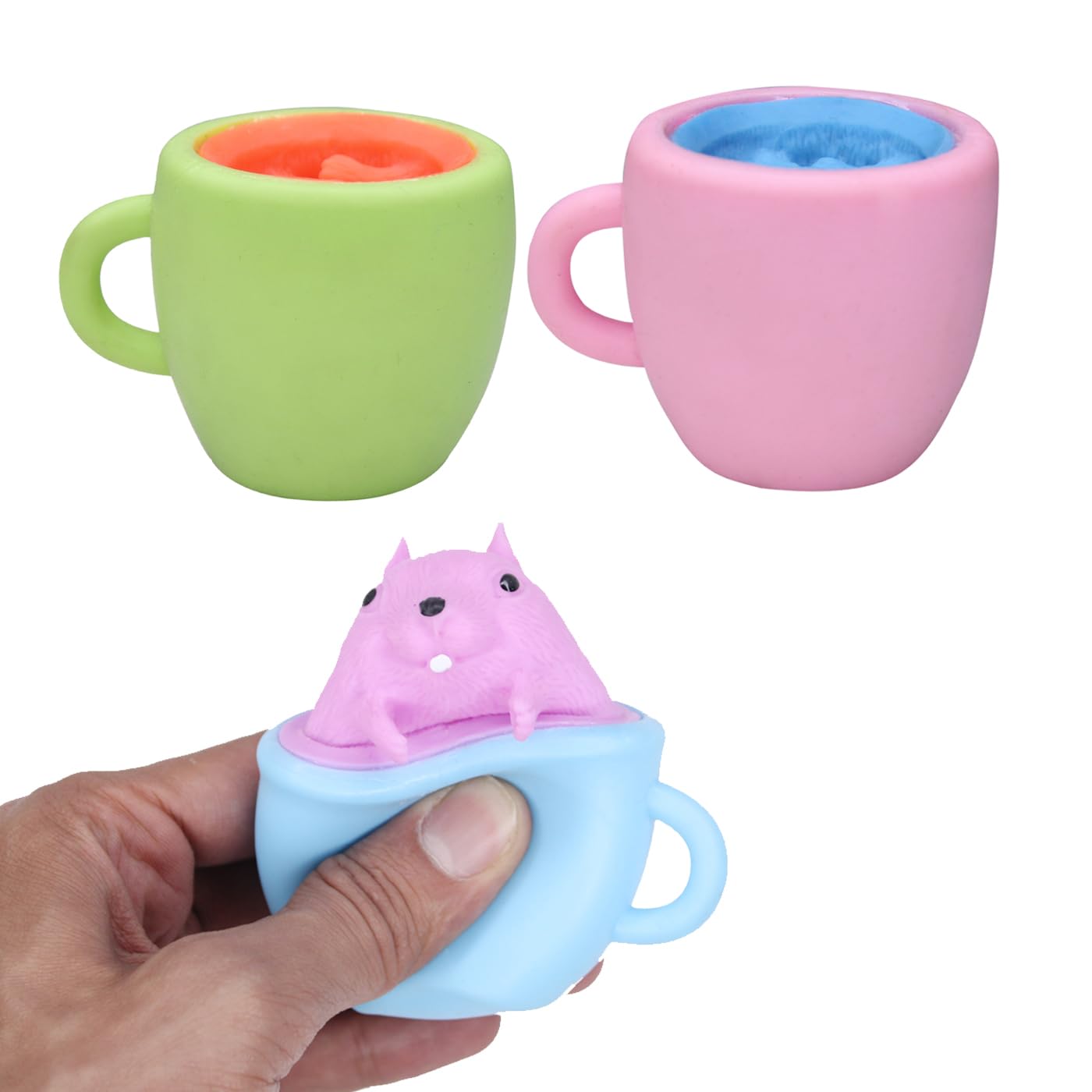 Buy FULLY Funny Squishy Pop Up Rabbit Toy for Stress Tension Relief ...