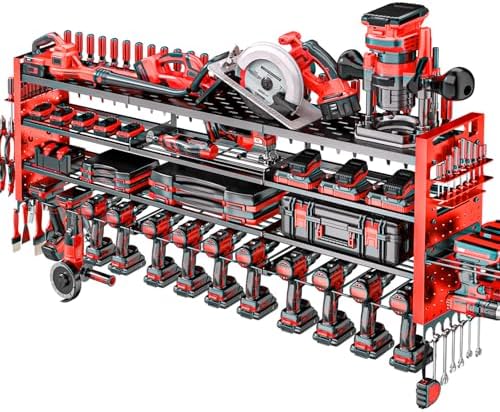 Amazon.com: Shomextol 49.8" W Large Power Tool Organizer Wall Mount ...