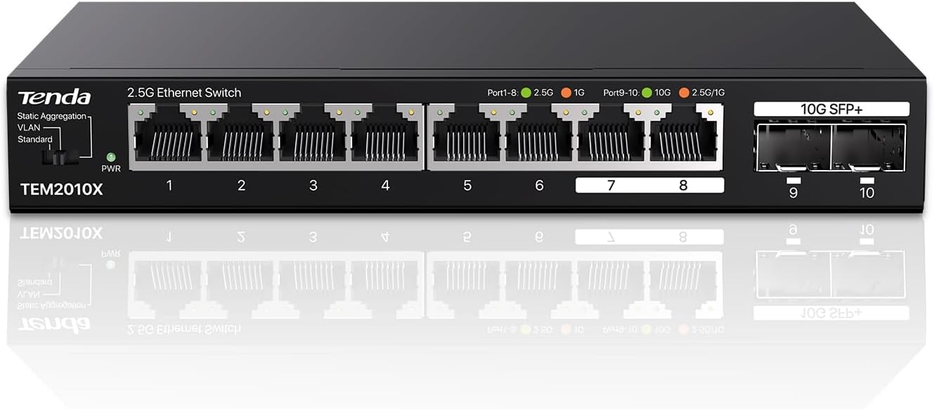 QNAP Switch QSW-3205-5T | 5X 10GbE, Plug & Play Unmanaged, Fanless ...