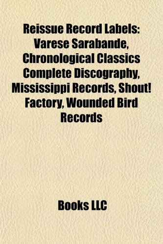 Reissue Record Labels: Varese Sarabande, Chronological Classics ...