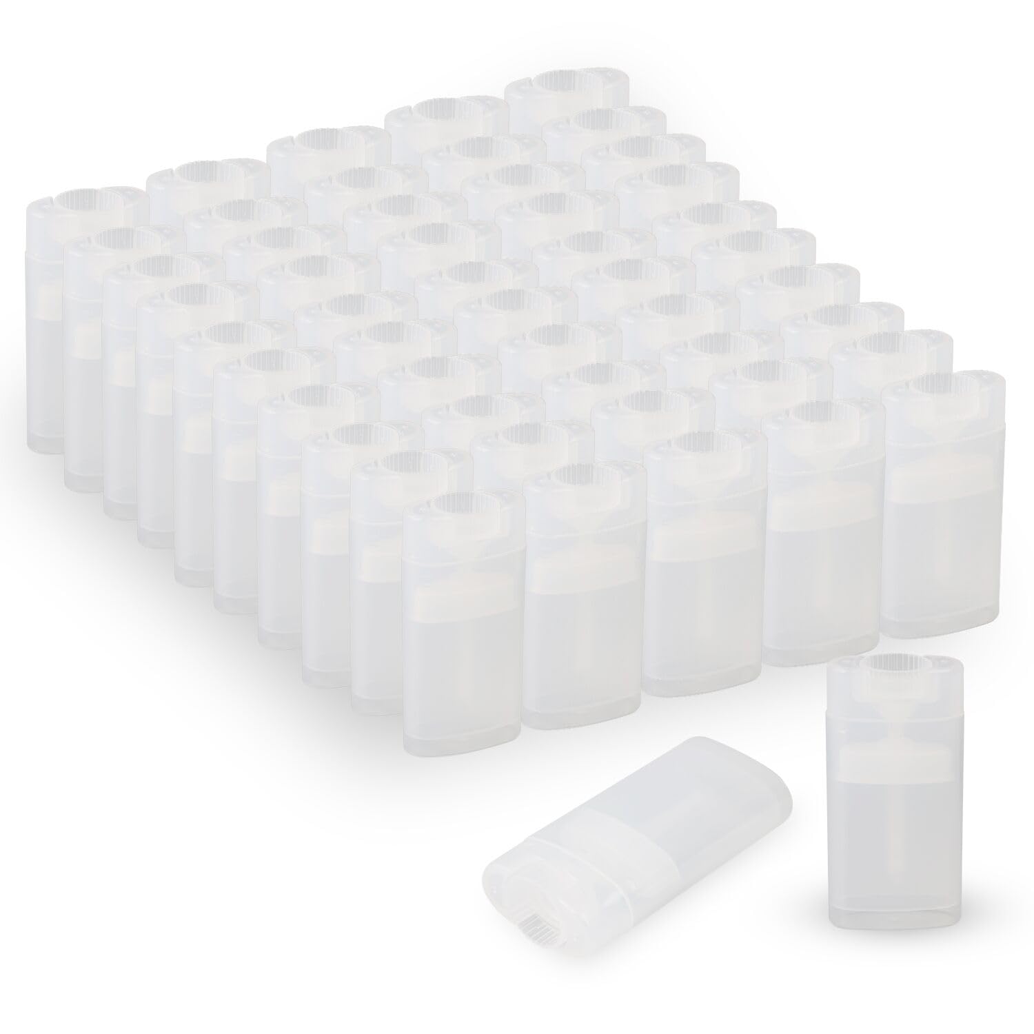 Amazon.com : Xiboya textile 100PCS 15ML Transparent Empty Oval ...