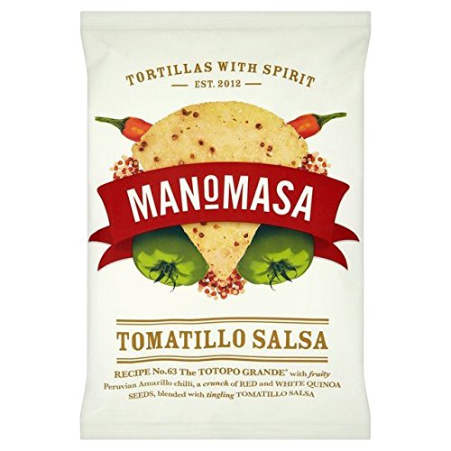 Amazon.com: Manomasa Tomatillo Salsa Tortilla Chips - 160g