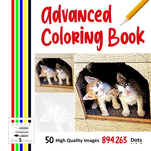 Amazon.com: Advanced Coloring Book: 50 High Quality Images 894.263 Dots ...