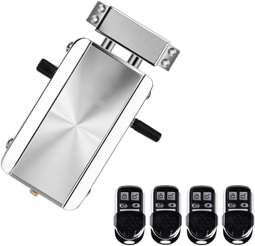 Electronic Deadbolt Door Lock, Remote Control Door Lock Anti-Theft Home ...