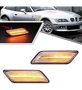 Amazon.com: Mingrui test 2Pcs Amber F10 LED Dynamic Sequential Blink ...