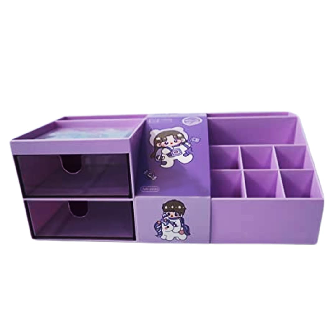 Shoppersduniya Big Desk Storage Box - Table Pen Holder, Pen Holder for ...