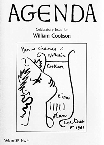 Agenda, volume 39, No. 4: celebratory issue for William Cookson ...