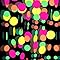 Amazon.com: 540feet Paper UV Neon Garland Neon Streamers Glow in The ...