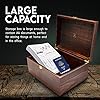 Amazon.com: Wooden Gift Boxes - Large Memory Box For Keepsakes ...