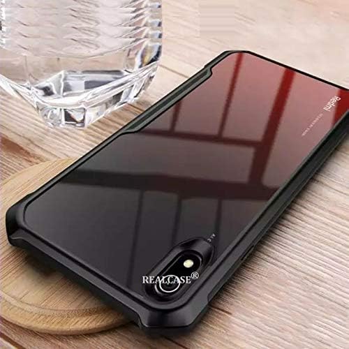 REALCASE Redmi 7A Back Cover Case | Transparent Clear Gel TPU Bumper ...