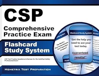 CSP Comprehensive Practice Exam Flashcard Study System: CSP Test ...