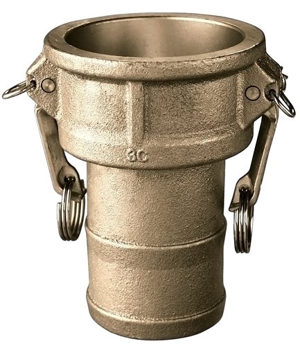 Kuriyama BR-C300 Part C Female Coupler x Hose Shank, Brass, 250 PSI ...