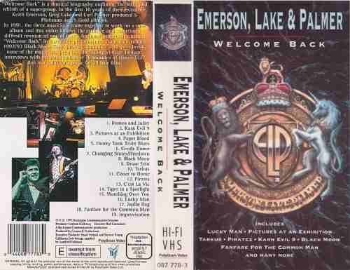 Amazon.com: Emerson, Lake And Palmer: Welcome Back [VHS] : Movies & TV