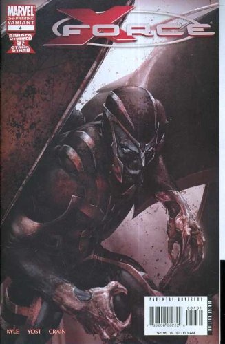 Amazon.com: X-Force #4 2nd Printing Crain Variant: Christopher Yost ...