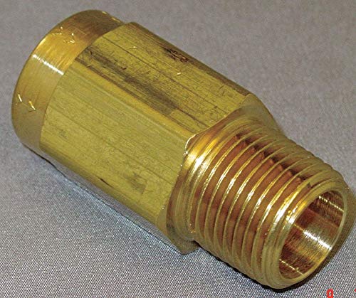 Piston Spring Check Valve, Brass, 1/2 in.: Amazon.com: Industrial ...