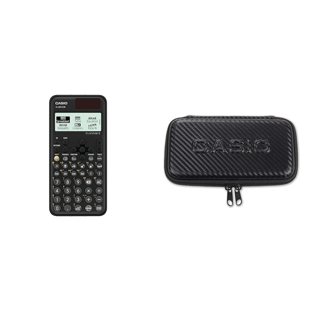 New Casio FX-991CW Advanced Scientific Calculator (UK Version) + Casio ...