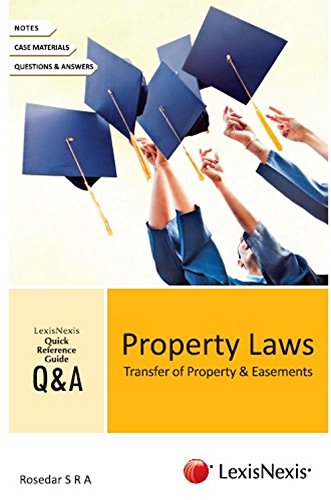 Buy Property Laws Transfer of Property and Easements Book Online at Low ...