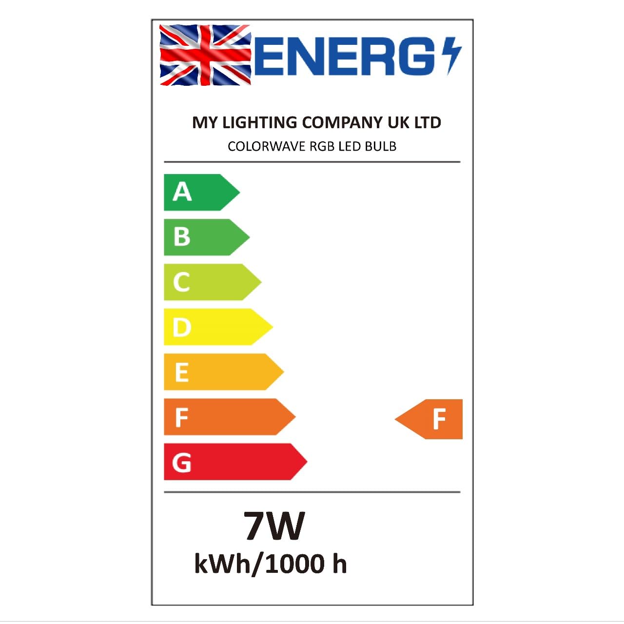 My Lighting 10W ECO Series B22 LED Bulb | Colour-Changing, Dimmable RGB ...