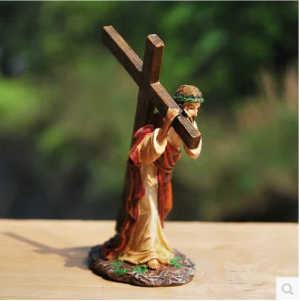 Very RARE crucifix, Religious Relic, Statue of Jesus, Cross with the ...