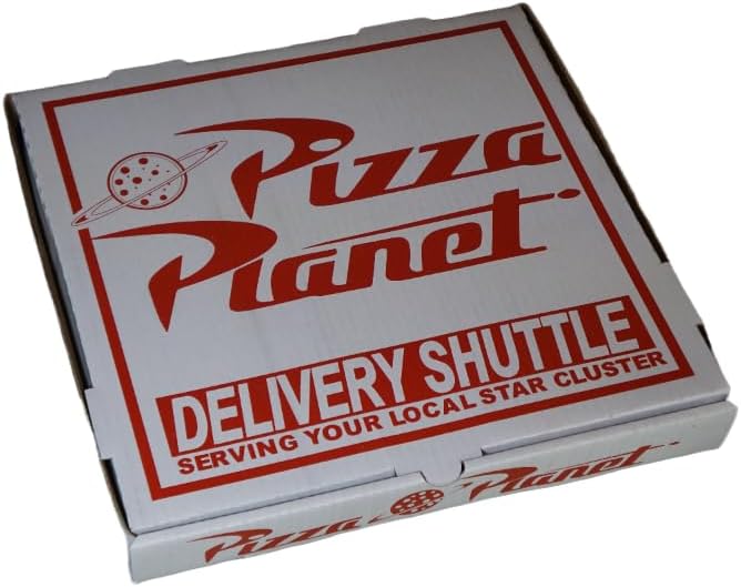 Amazon.com: Pizza Planet Box, Large 14" Pizza Box : Industrial & Scientific