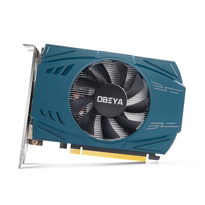 Buy OBEYA RX550 4H 4-Screen Graphics Card 4G/DDR5/128bit Memory Support ...