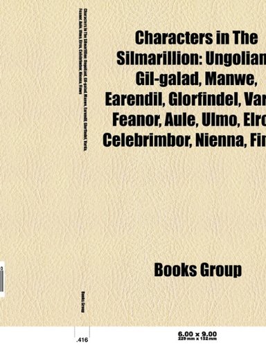 Characters in the Silmarillion: Ungoliant, Gil-Galad, Manwe, Earendil ...
