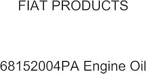 Amazon.com: Genuine FIAT Parts - Oil: 0W20 (68152004PA) : Automotive