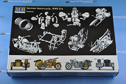 Masterbox German Motorcycle WWII BMW R75 1/35 Master Box 3528 - Want It All