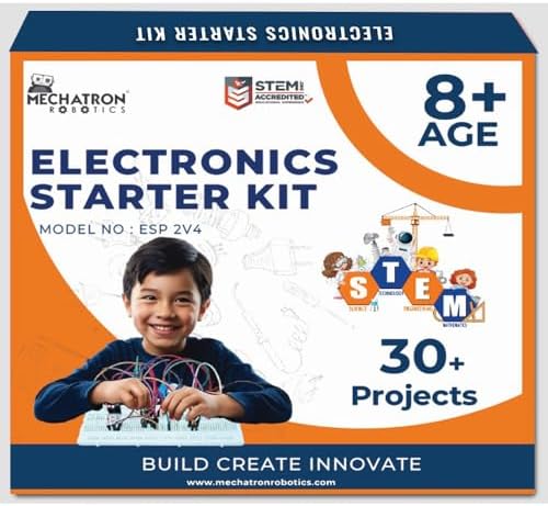 Buy Mechatron Robotics 30+ DIY Electronics Project Kit (ESP2V4 ...