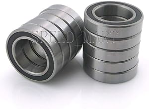 Bearing & Bushing 10PCS 6800-2RS 6800RS Deep Groove Rubber Shielded ...