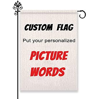 Personalised gardem Flags Decor,Double Sided Custom garden Flags,Design ...