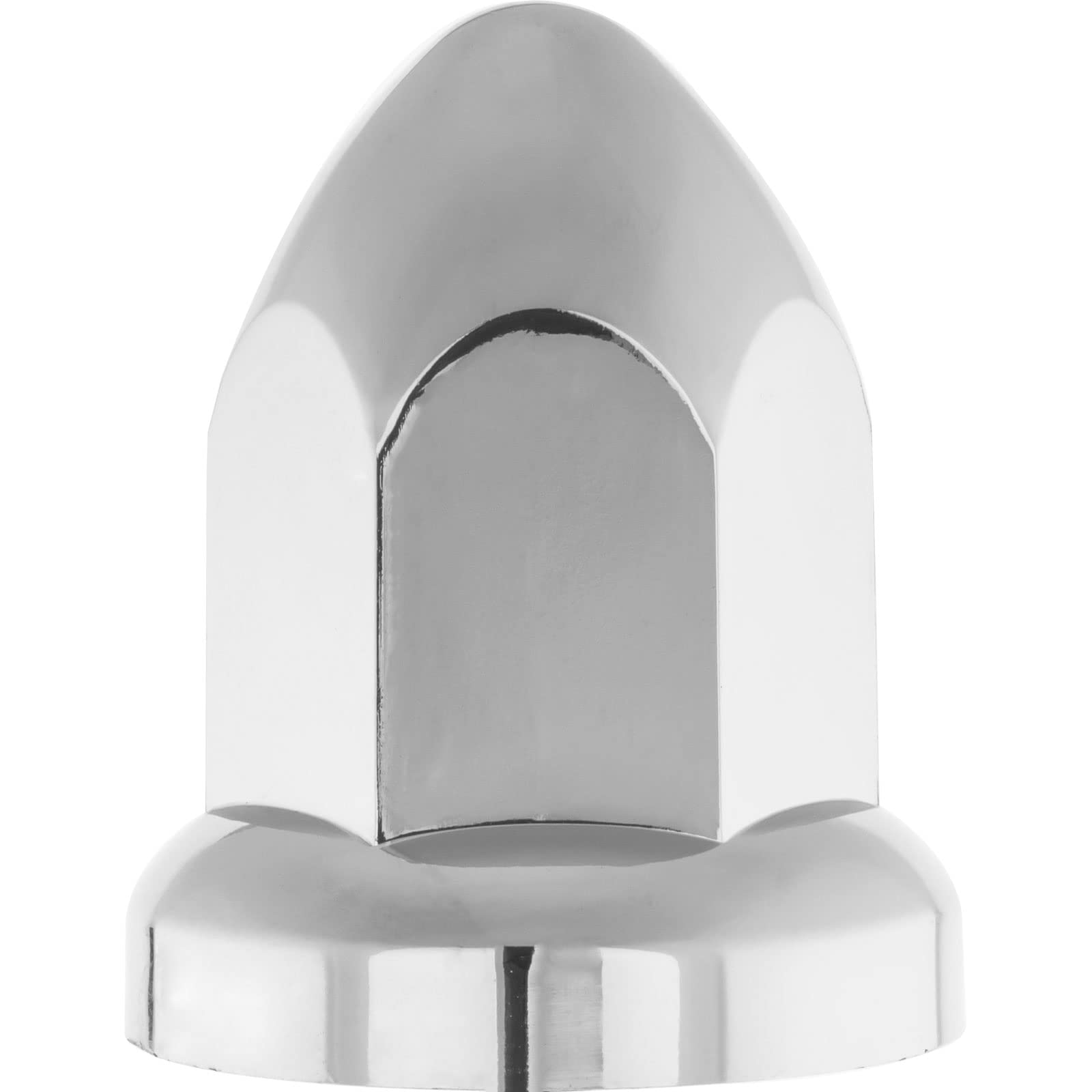 CHDT66 33 mm Chrome Lug Nut Covers with Flange - Push on Fitting - ABS ...