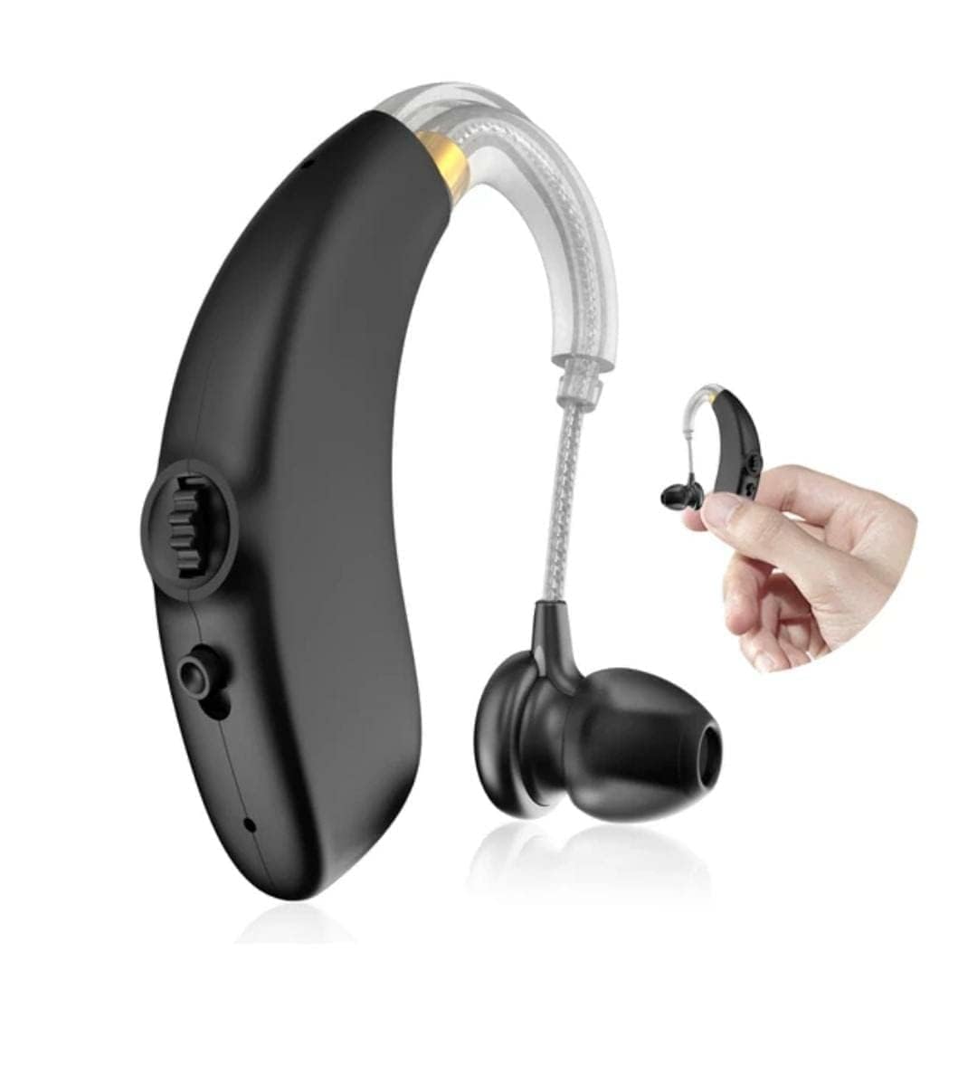 HP SOUND PLUS Hearing Amplifier/BTE HP S350 Machine/Sound Amplifier/Ear Hearing Machine (BLACK ...