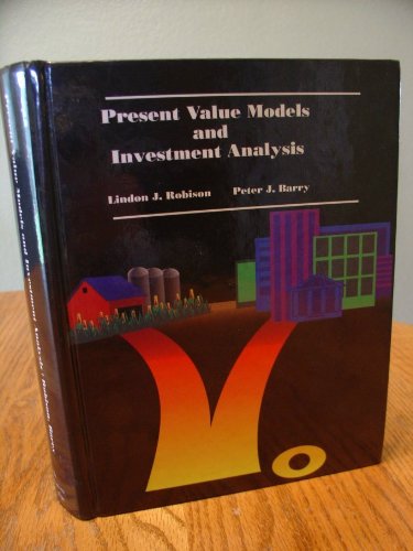 Amazon.com: Present Value Models & Investment Analysis: 9780945704003 ...