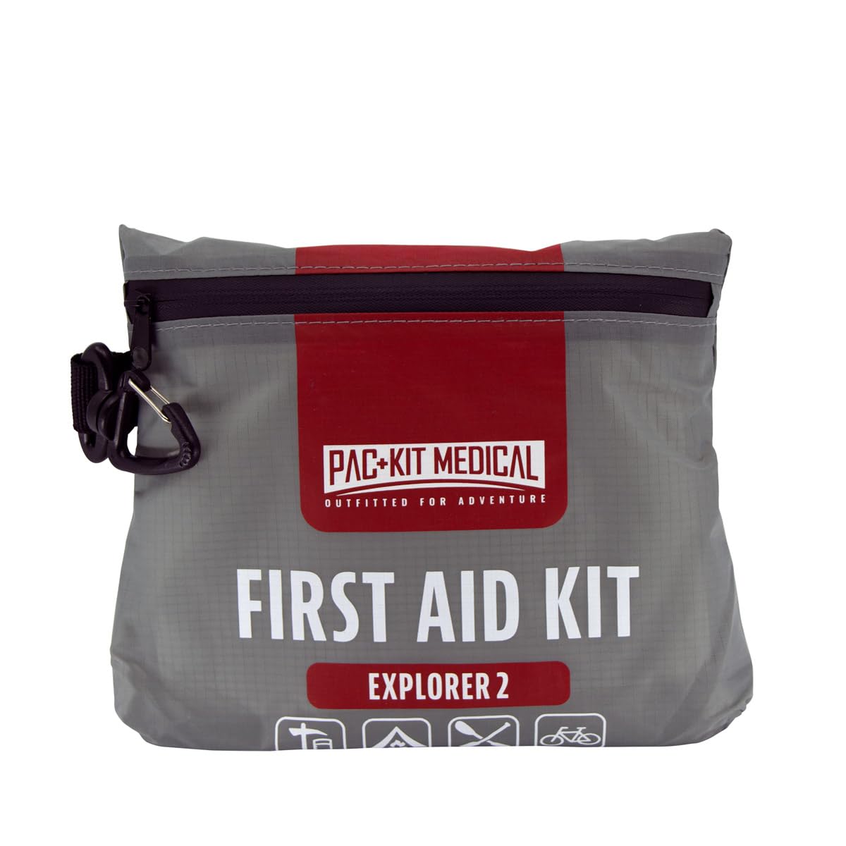 Large First Aid Kit - 410 Piece Dual-Color Emergency Kit with Hard ...