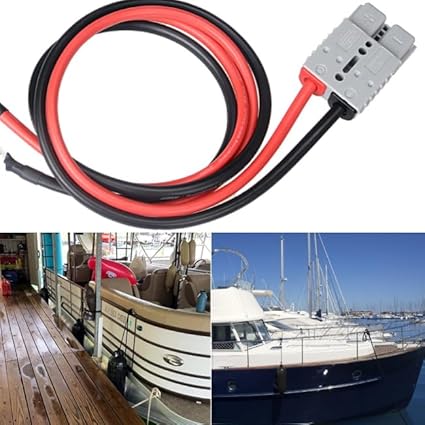 Ysislybin Forklift Charger Connector, Anderson Plug Cable, 120A Battery ...