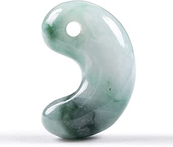 Amazon.co.jp: Premium Itoigawa Natural Jade Magatama Green Japanese ...