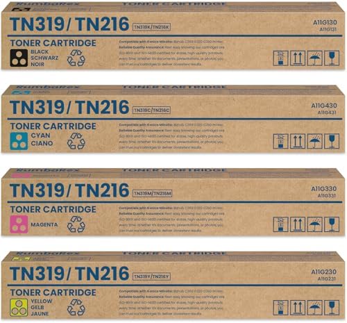 Amazon.com: TN-216 TN-319 Toner Cartridge A11G131 A11G431 A11G331 ...