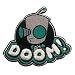 Amazon.com: Doom! - Invader Zim Iron On Patch : Clothing, Shoes & Jewelry