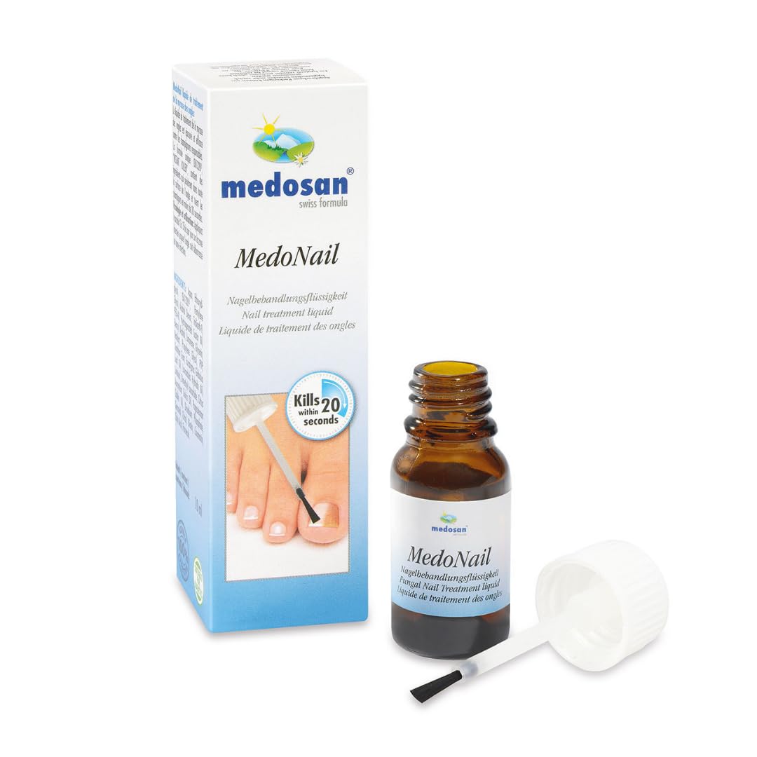 medosan MedoNail Fungal Nail Treatment Liquid Swiss Formula : Amazon.co ...