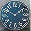 Amazon.com: Carolina Blue Wall Clock | Ultra Quiet Quartz Mechanism ...