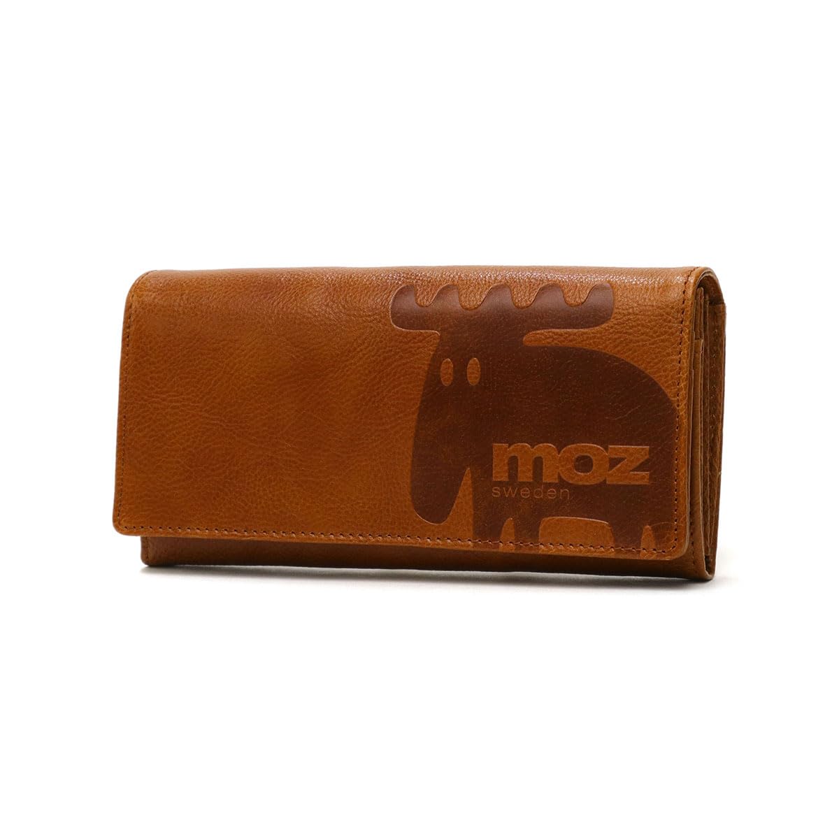 Amazon.co.jp: [moz] Elk 長財布 ZNWE-86122 Camel : ファッション