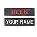Amazon.com: Cutomized Name Patches 2PCS，Personalized Tags with Velcro Fastener/Iron on,Military ...